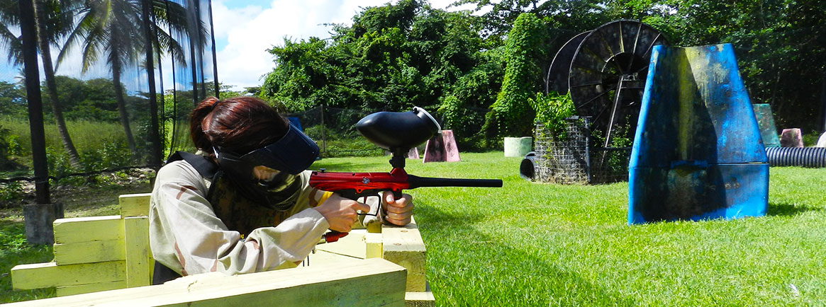 The Zone Paintball - Coconut Bay Beach Resort, St. Lucia